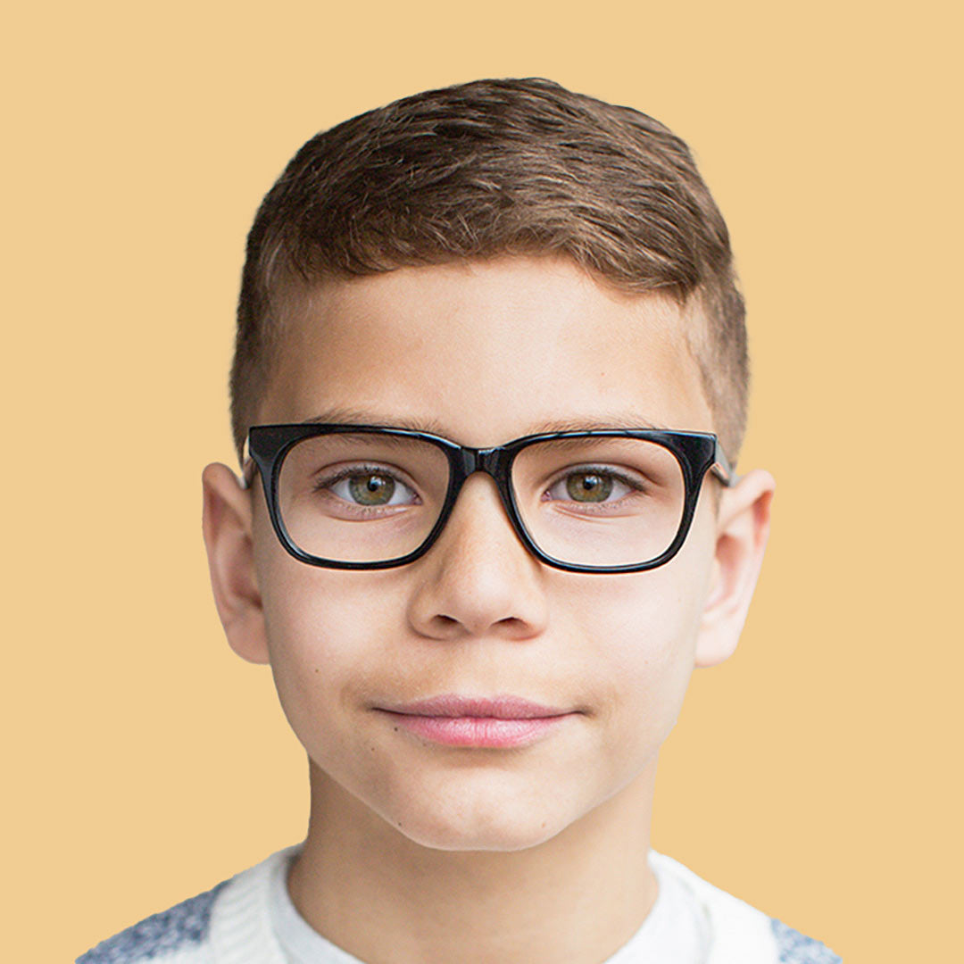 The Jonas: Clear Rectangle Glasses for Boys - Jonas Paul Eyewear