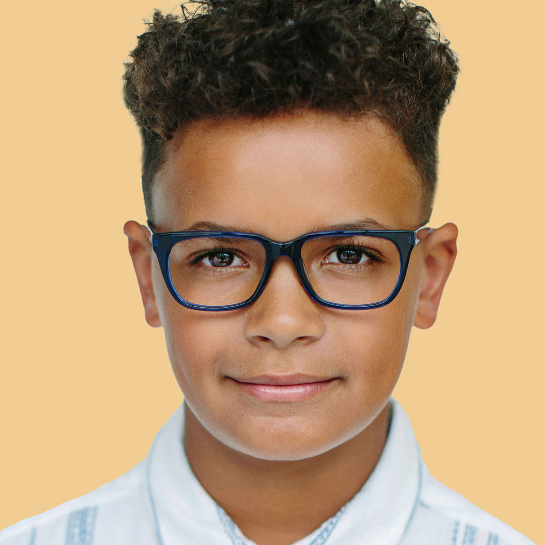 The Jonas: Clear Rectangle Glasses for Boys - Jonas Paul Eyewear